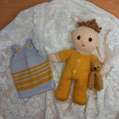 Ravelry: Betsy and Ben Sleep Set pattern by Claire Fairall Designs