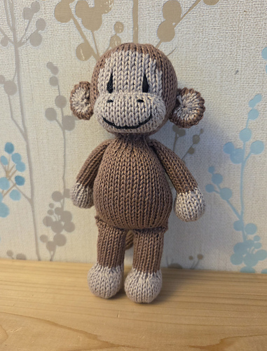 Ravelry: Cute Knitted Monkey pattern by Holly Moore