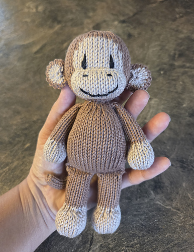 Ravelry: Cute Knitted Monkey pattern by Holly Moore