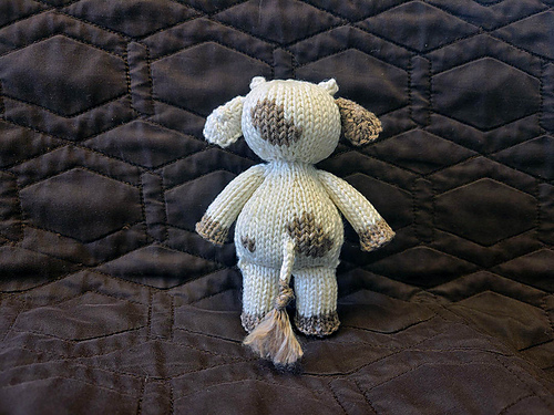 Ravelry: Cute Knitted Cow pattern by Holly Moore