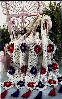 Ravelry: Painted Daisy Afghan pattern by Maggie Weldon
