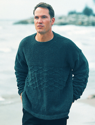 Ravelry: Men's Tilework Textured Pullover pattern by Patons