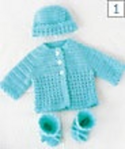 Ravelry: Baby Layette pattern by Moda Dea