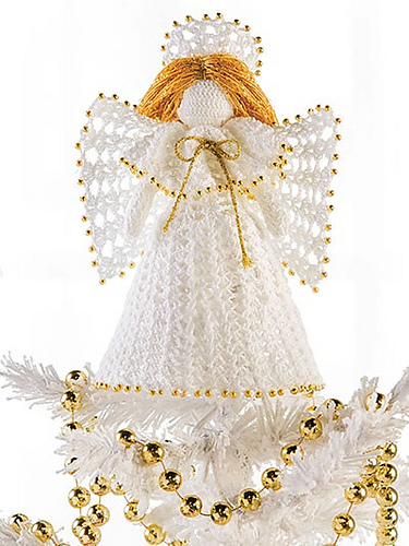 Ravelry: Beaded Treetop Angel pattern by Sheila Leslie