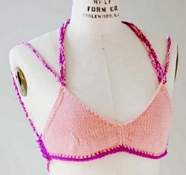 Ravelry: Slip-Stitch Bra pattern by Lisa Shroyer