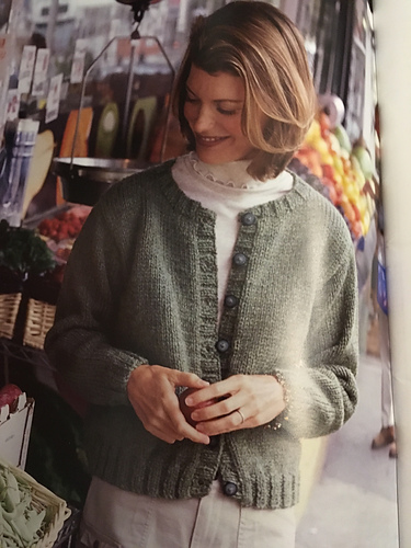 Ravelry: My First Cardigan pattern by Kathy Zimmerman