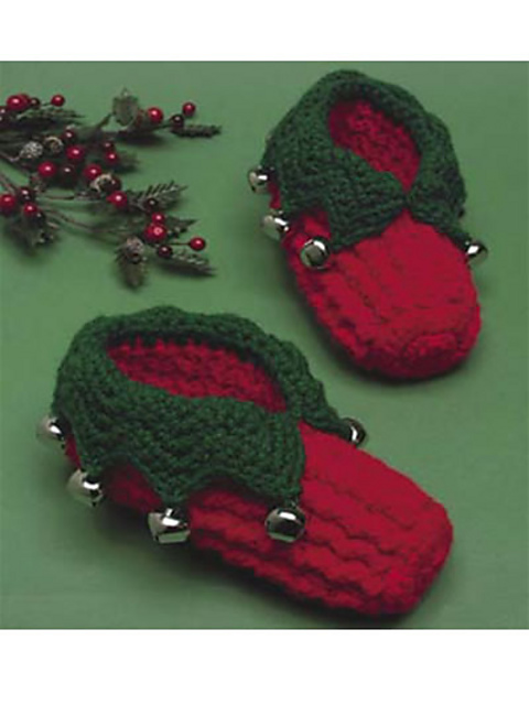 Ravelry: Kid's Elf Slippers pattern by Agnes Russell