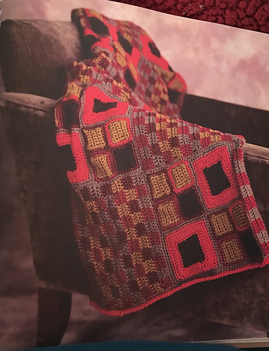 Ravelry: Bricks and Mortar Afghan pattern by Patons