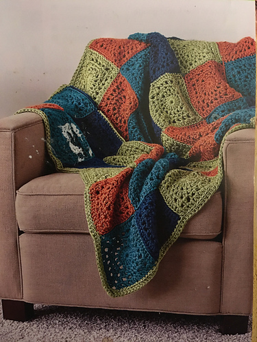 Ravelry: Random Squares Throw pattern by Kim Biddix