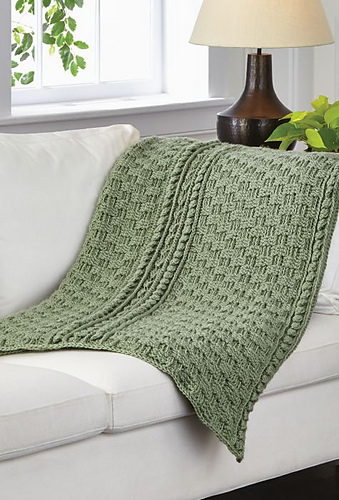 Ravelry: Celtic Afghan pattern by Mary Maxim