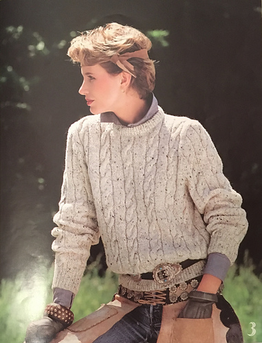 Ravelry: Cable Panel Pullover pattern by Patons