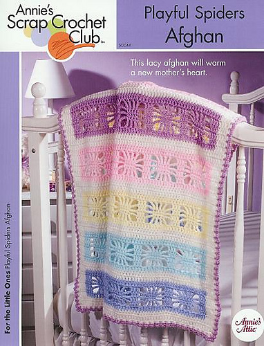 Ravelry: Playful Spiders Afghan pattern by Elaine Bartlett