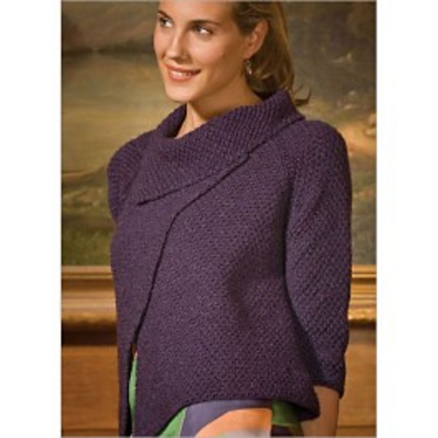 Ravelry: Rosemary's Swing Jacket pattern by Cathy Carron