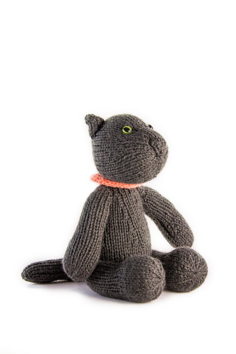Ravelry: Sushi the Grey Cat for Battersea pattern by Amanda Berry