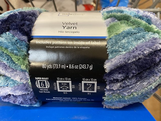 Ravelry: Mainstays Velvet