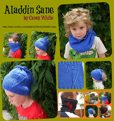 Ravelry: Aladdin Sane pattern by Casey White