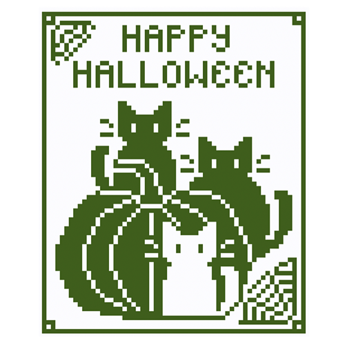Ravelry: Halloween Cat Filet pattern by Ana Claudeville