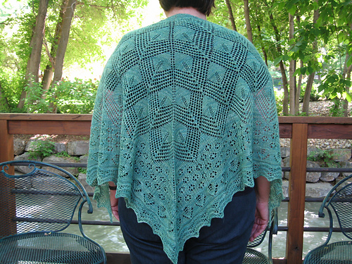 Ravelry: Garden Trellis, Shawl pattern by Mary Triplett