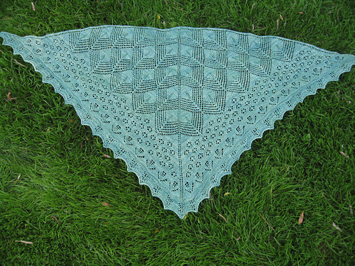 Ravelry: Garden Trellis, Shawl pattern by Mary Triplett