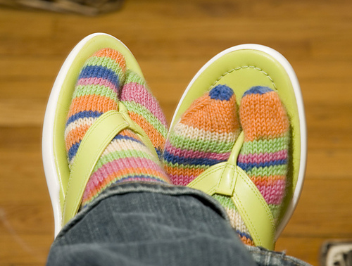 Ravelry: Two Toes – or - Not Two Toes Sporty Socks pattern by Tamara ...