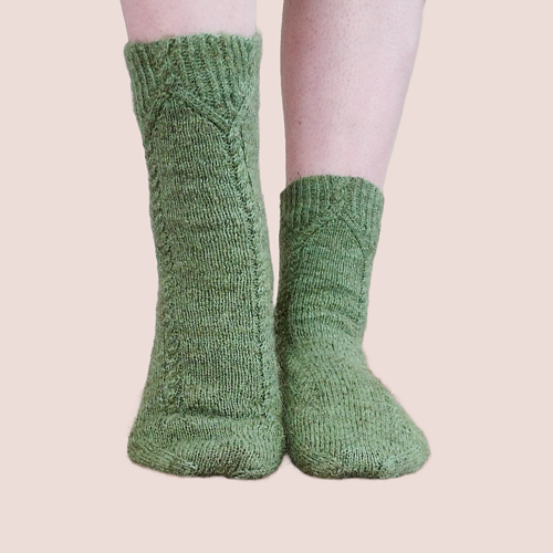 Ravelry: The Sunken Cathedral Socks pattern by Cnyttan Cnottan