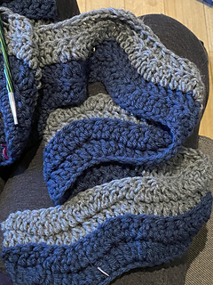 Ravelry: CoastChick's Rugged Ripples Afghan