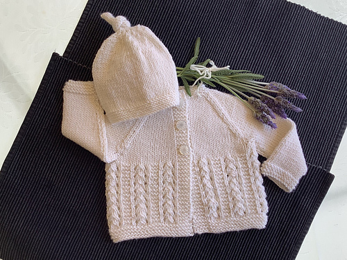 Ravelry: IONA Baby Cardigan Jacket pattern by marianna mel