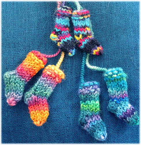 Ravelry: Eensy-Beensy Socklets pattern by Lynn DT Hershberger