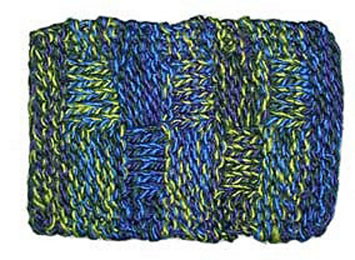 Ravelry: Basketweave Rug pattern by Lynn DT Hershberger