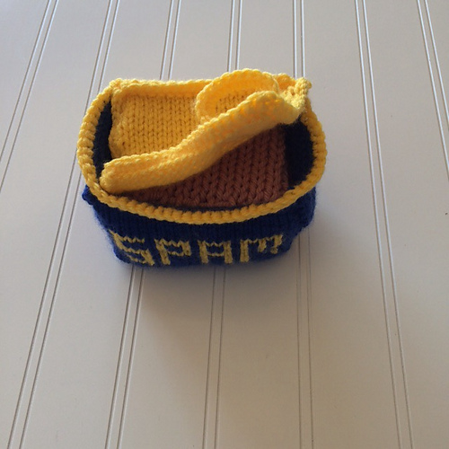 Ravelry: Knitted SPAM pattern by Len Woodman