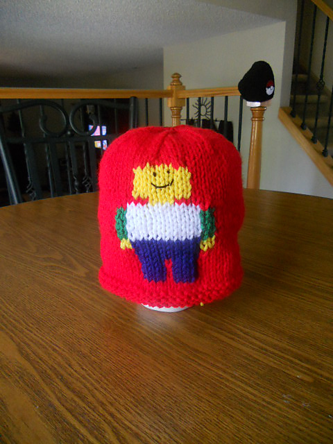 Ravelry: ColoradoMom's Lego Man Fan Hat