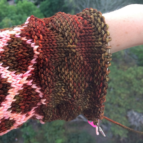 Ravelry: Pink Diamond Sweater pattern by Colorway Knits