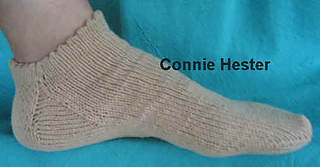 Ravelry: Tennis Footie Socks pattern by Connie Hester