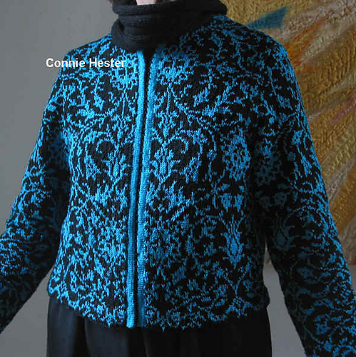 Ravelry: Stranded Colorwork Jacket pattern by Connie Hester