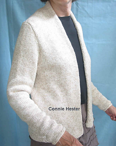 Ravelry: Basic Worsted Cardigan pattern by Connie Hester