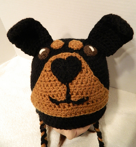 Ravelry: Rottweiler Hat pattern by Shelley Brown