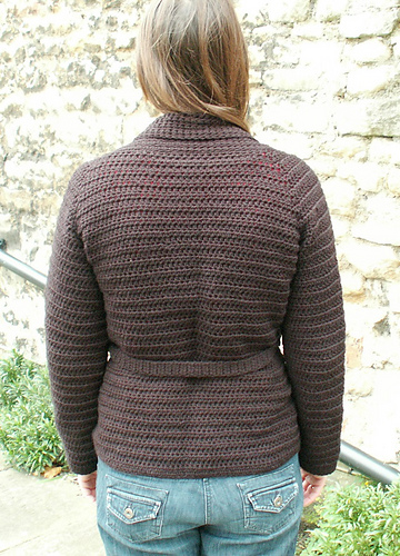 Ravelry: Wrap-around crochet cardigan pattern by Cosy In Church