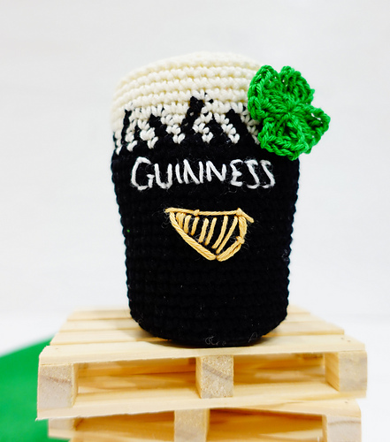 Ravelry: Pint of Guinness pattern by Gosia Su