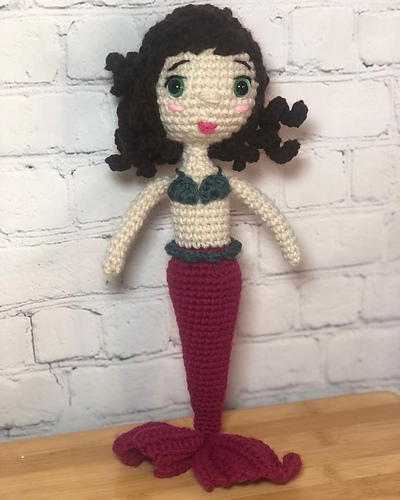 Ravelry: Mercy The Mermaid pattern by Rebecca Garrett/Couch-Made ...