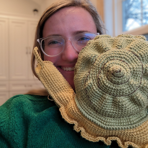 Ravelry: Snail Backpack pattern by CouleeCraft