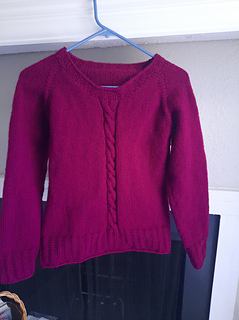 Ravelry: CountryGirlKnit's Berry Color Sweater