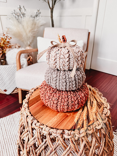 Ravelry: Wheat Stitch™ Pumpkin Spice Crochet Trio pattern by Briana K ...