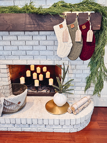 Ravelry: Festive Wheat Stitch™ Stocking pattern by Briana K Designs