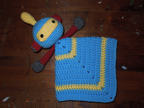 Ravelry: Robby the Robot Lovey pattern by Carolina Guzman