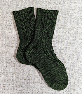 Ravelry: Mountain Ash Socks pattern by Shuyi Wu