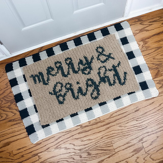 Ravelry: Merry & Bright Mat pattern by Rachel Alford