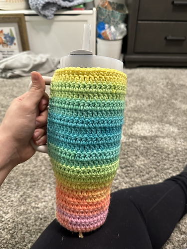 Ravelry: 40 oz Cup Sweater pattern by Cassandra Pinto-Martinez