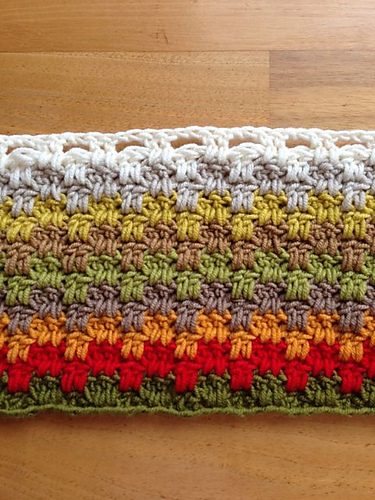 Ravelry: Leaping Stripes and Blocks Blanket pattern by Tamara Kelly