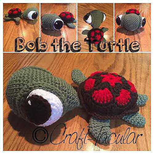 Ravelry: Bob the Turtle Amigurumi pattern by Carolina Guzman