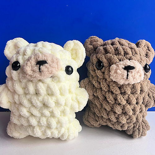 Ravelry: Teddy Bear Beginners pattern by Pip Woodley